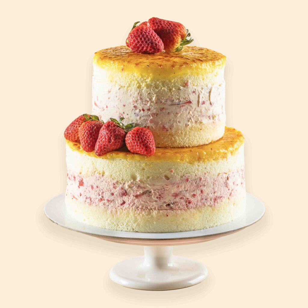 Strawberry Crème Brûlée - Marron Bakery